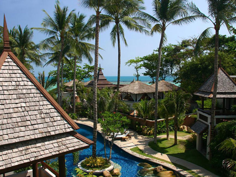 Hotel Muang Samui Spa Resort, Maenam Beach, ostrov Koh Samui, Thajsko